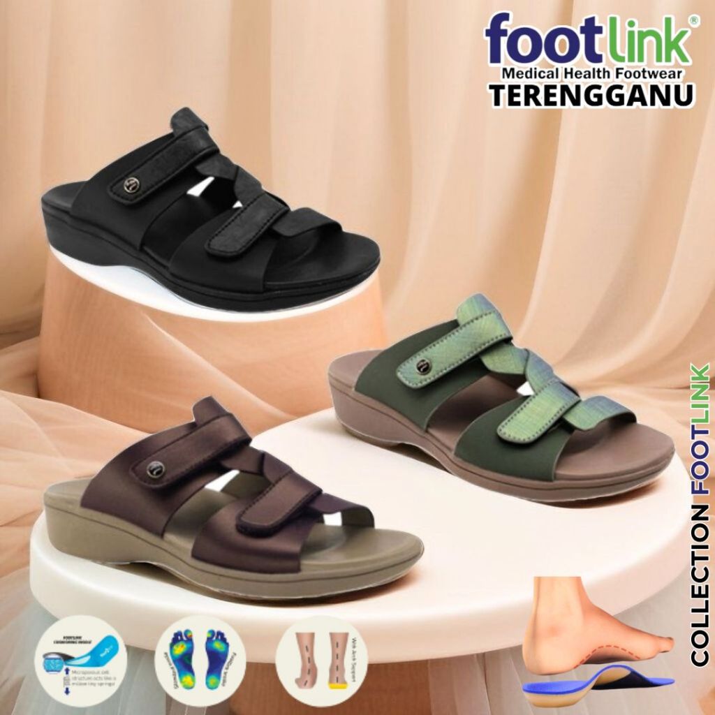 Footlink LW 60-333 & LW 30-333 & LW 80-333 Health Shoe , Women Sandal | Shopee Malaysia