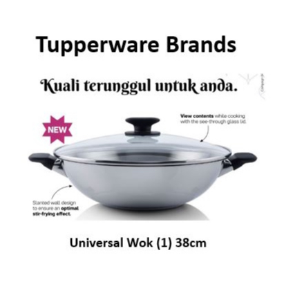 Tupperware Universal Wok (1) 38cm ## New Version## | Shopee Malaysia