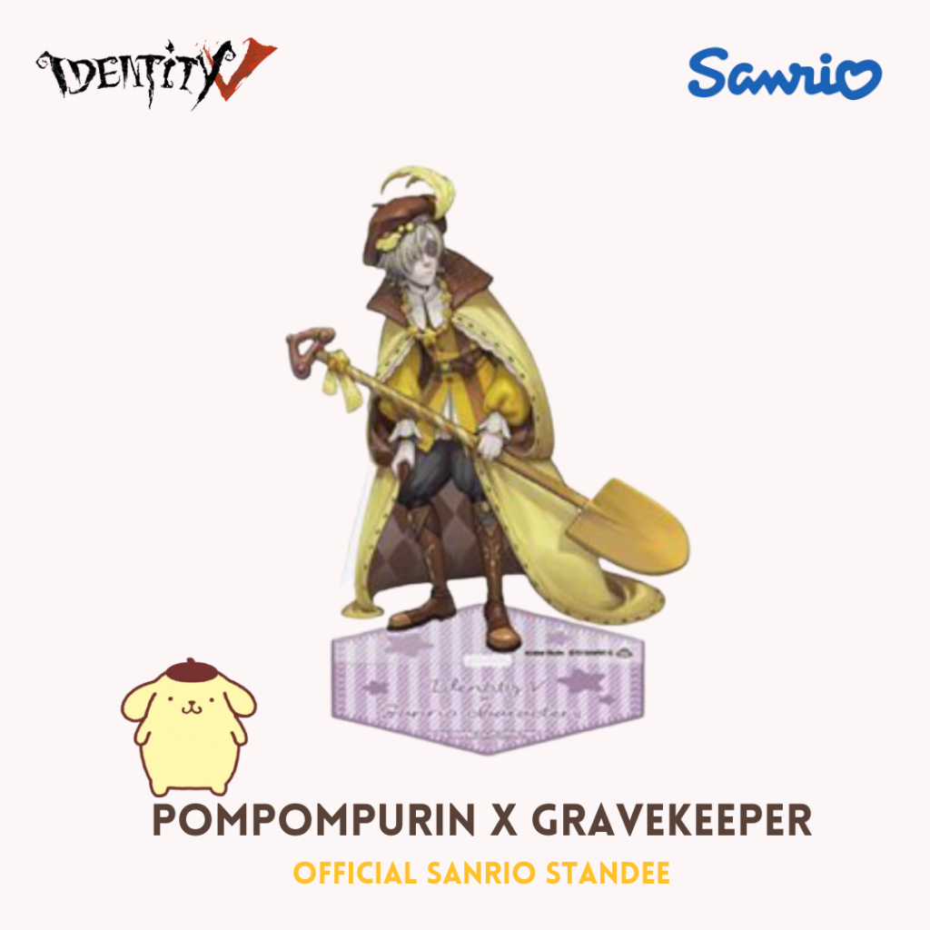 IDENTITY V X Sanrio Official Pompompurin Andrew Kreiss Gravekeeper ...