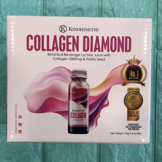 KINOHIMITSU Collagen (Diamond 5300mg 6's / Beauty 2500mg 4's) | Shopee ...