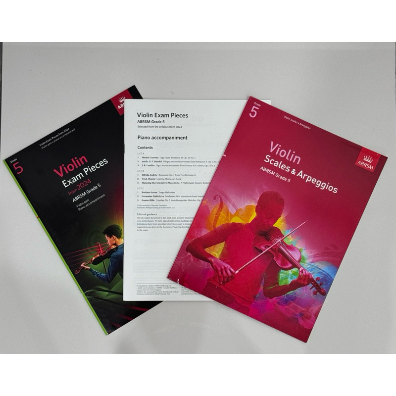 Violin Exam Pieces Grade 5 ABRSM Grade 5 from 2024 Violin Exam Pieces ...