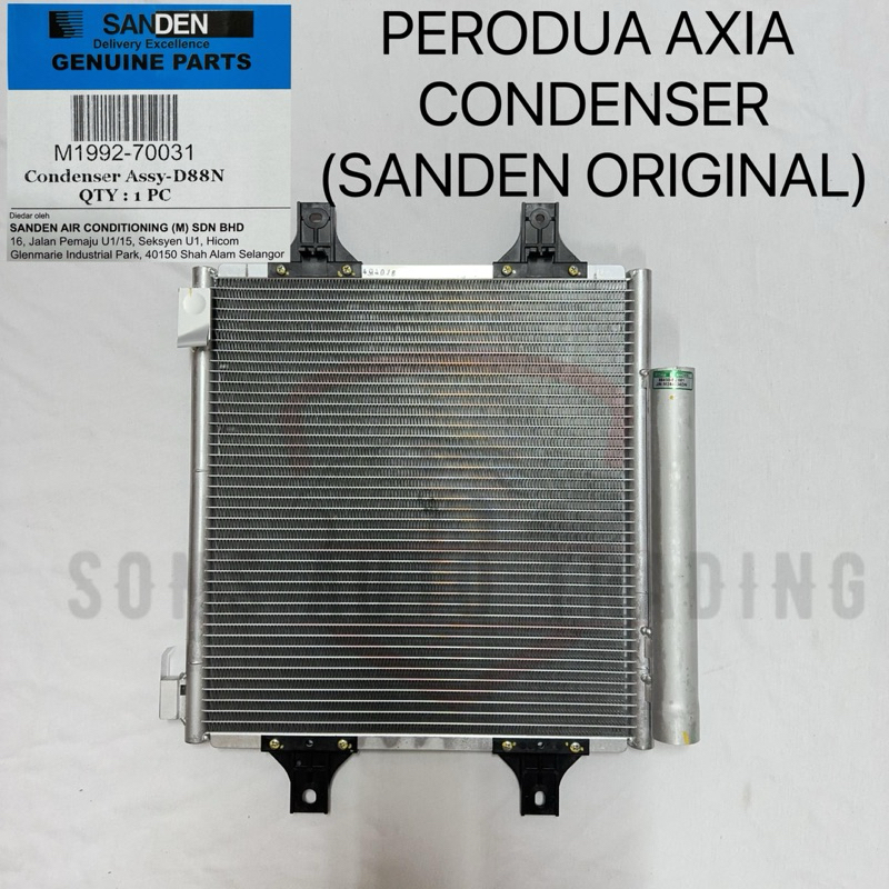 PERODUA AXIA CONDENSER (ORIGINAL)- M1992-70031 | Shopee Malaysia