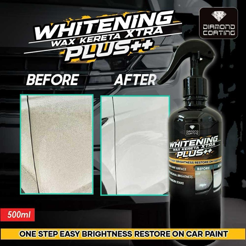 Diamond Coating【Whitening Plus++】Car paint sturbbon stain remover 500ml ...