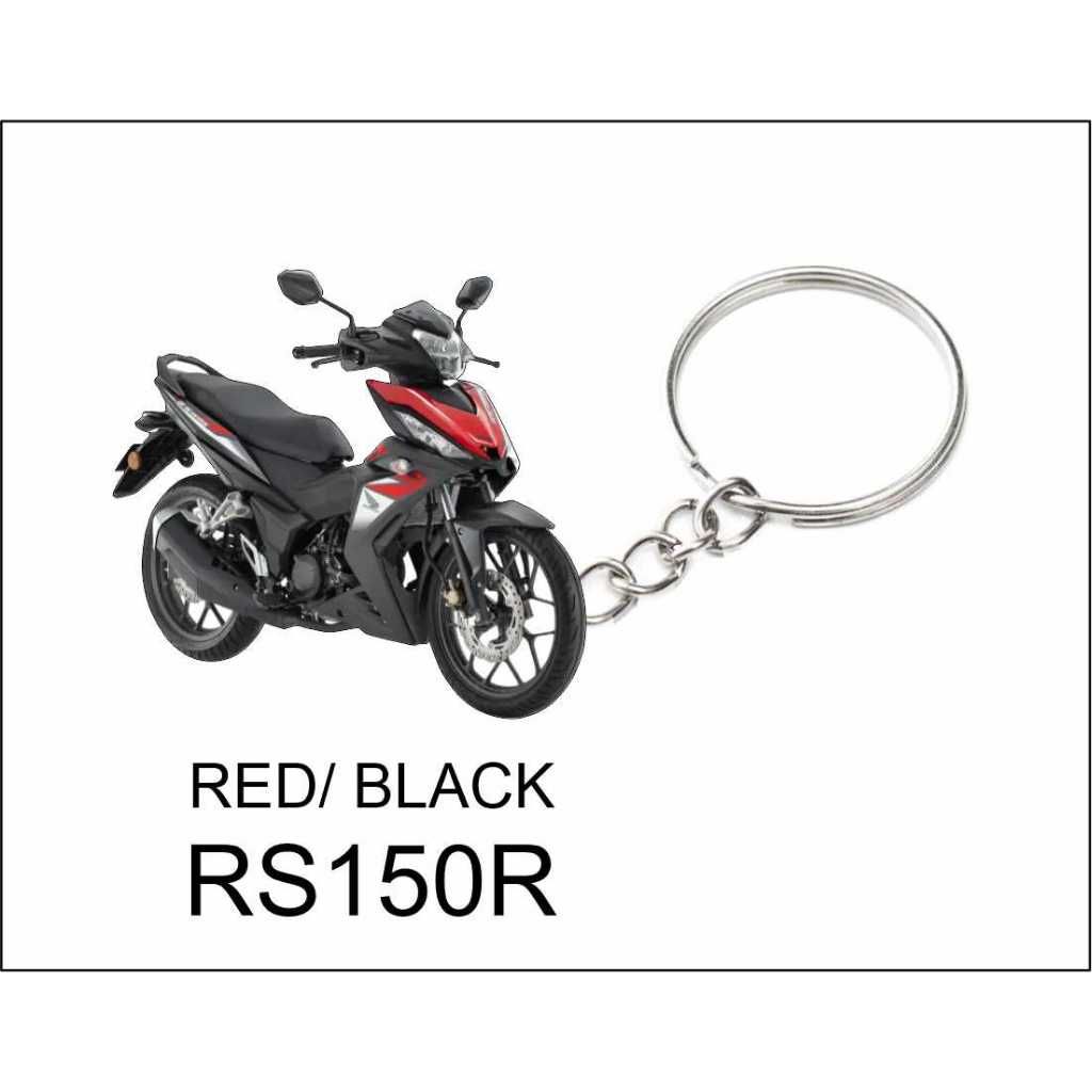 honda rs150r RED BLUE SILVER BLACK 2024 keychain 2d | Shopee Malaysia