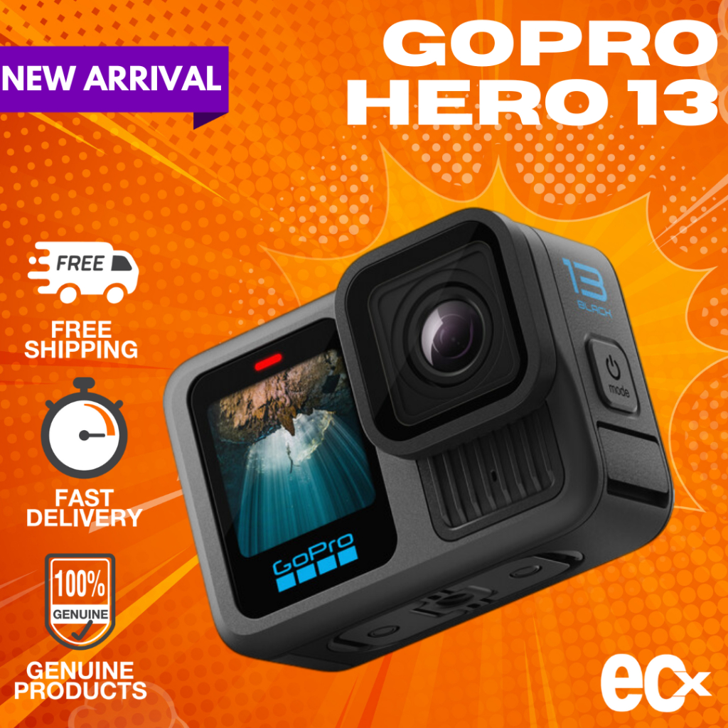 GoPro Hero 13 Black Hero13 Action Camera waterproof action camera with ...