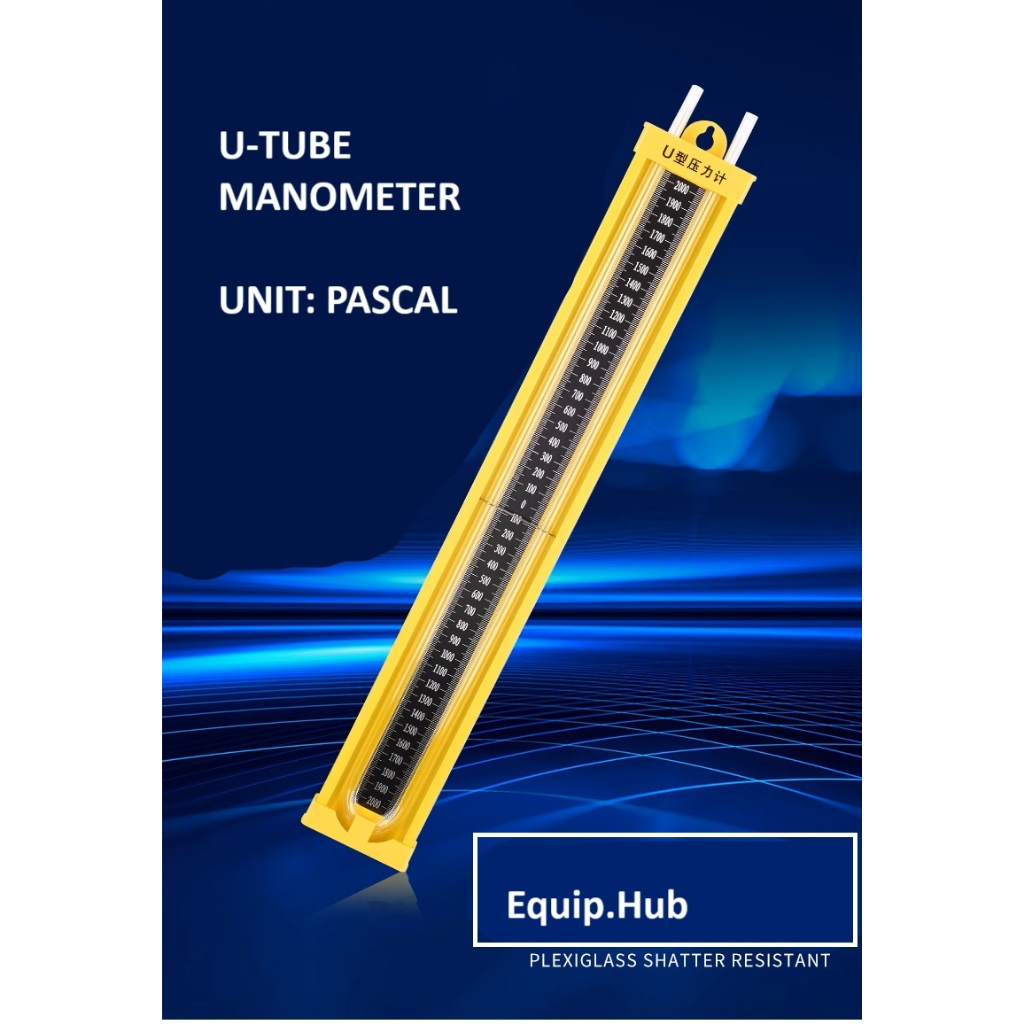 U-Tube Manometer to measure pressure difference in Pascal | Shopee Malaysia