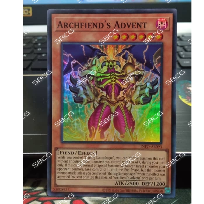 The Infinite Forbidden INFO-AE093 Archfiend's Advent | Shopee Malaysia
