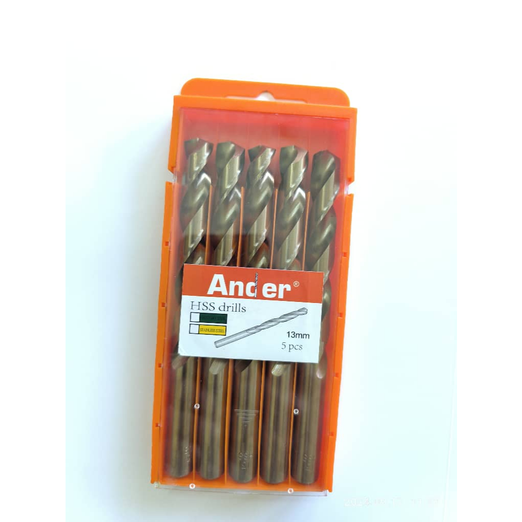 HSS Drill Bit Set Twist Bits Metal/ Steel /Wood/ Plastic/ Aluminium ...