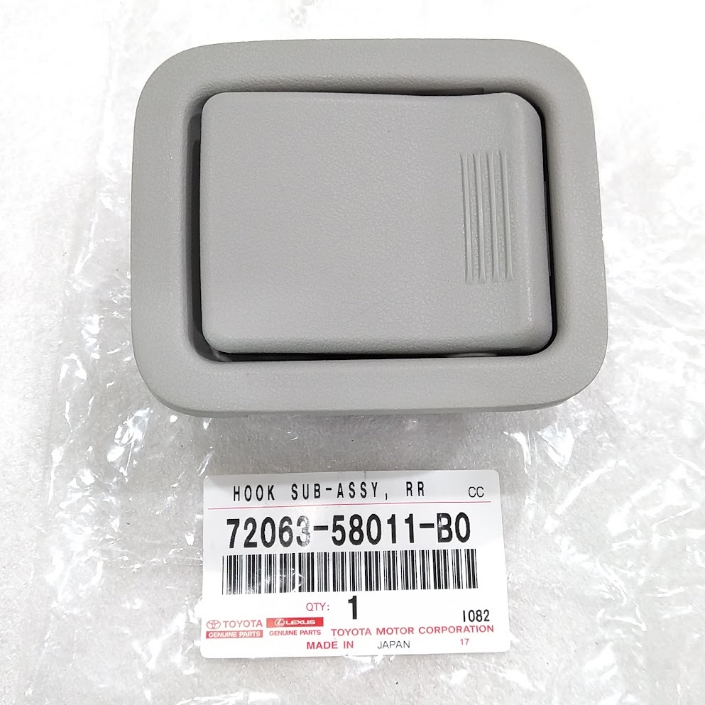 GENUINE TOYOTA ALPHARD VELLFIRE ANH20 GGH20 GGH25 REAR SEAT HOOK SUB ...