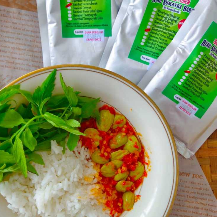 SAMBAL PETAI MERAH PODEH Travel Pack Riau Sumatra by Recipe Bunda ...