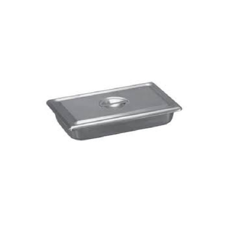 Catheter And Instrument Tray With Cover 12"X8"X2" Stainless Steel ...