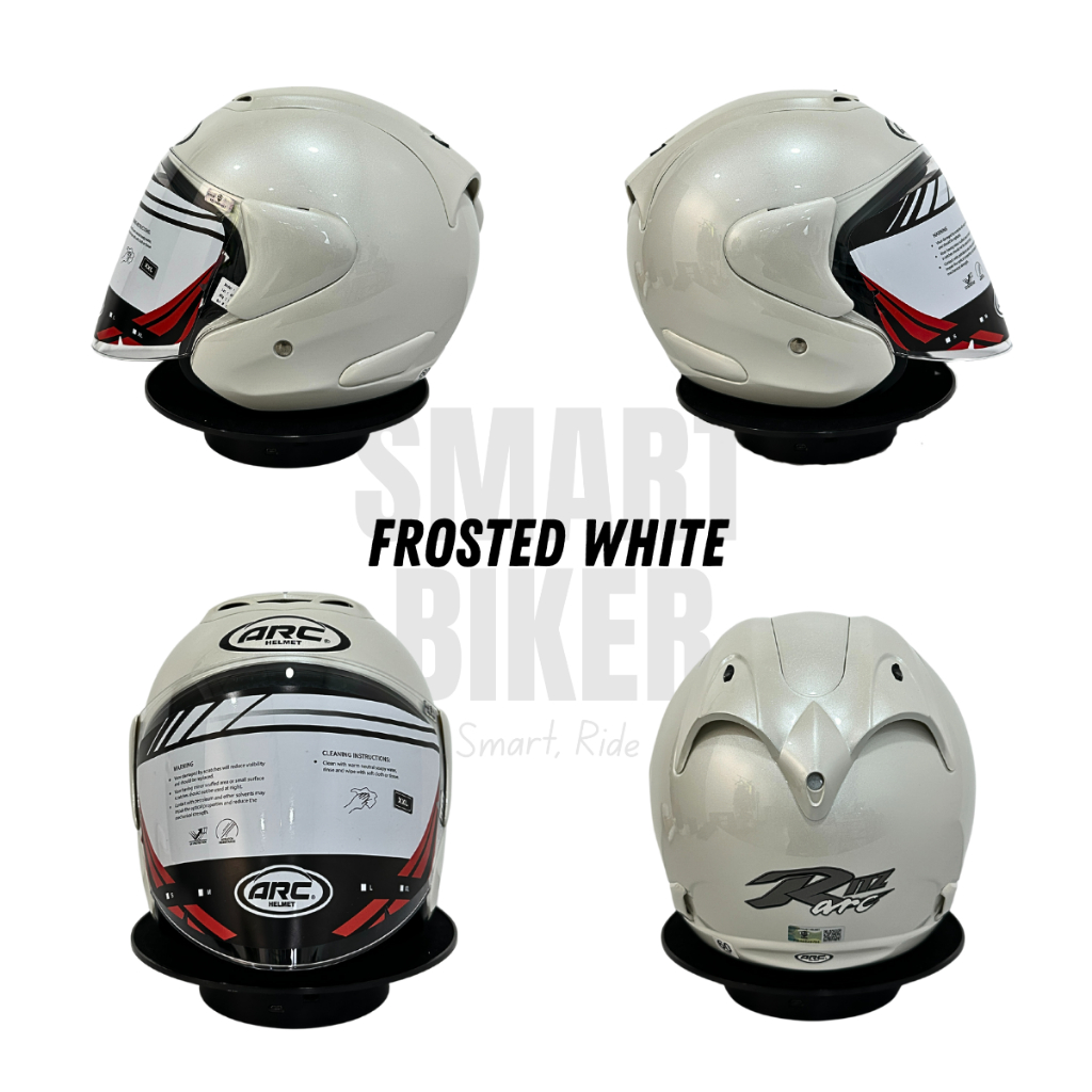 ARC Ritz Helmet Plain 100% Original Motorcycle SIRIM Approved JPJ Lulus ...