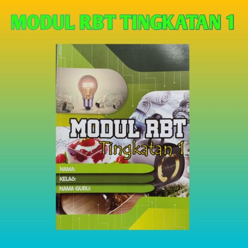 Modul RBT Tingkatan 1 / Buku Latihan Reka Bentuk dan Teknologi ...