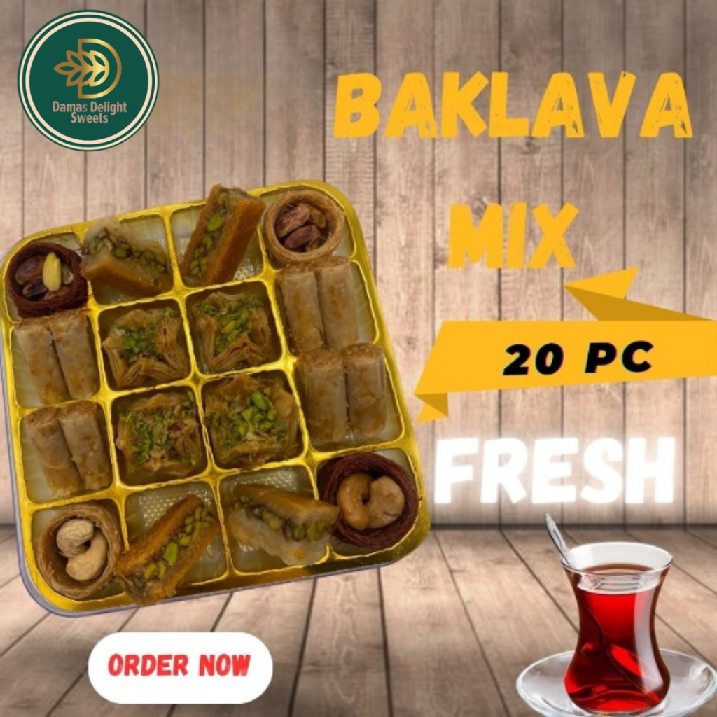 Premium Baklava -Fresh Baklava - Turkish Baklava - Baklava Delight ...