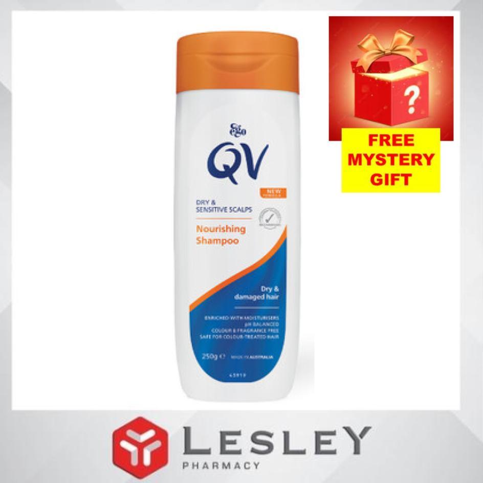 Ego QV Nourishing Shampoo (New Formula) 250g + FREE MYSTERY GIFT ...