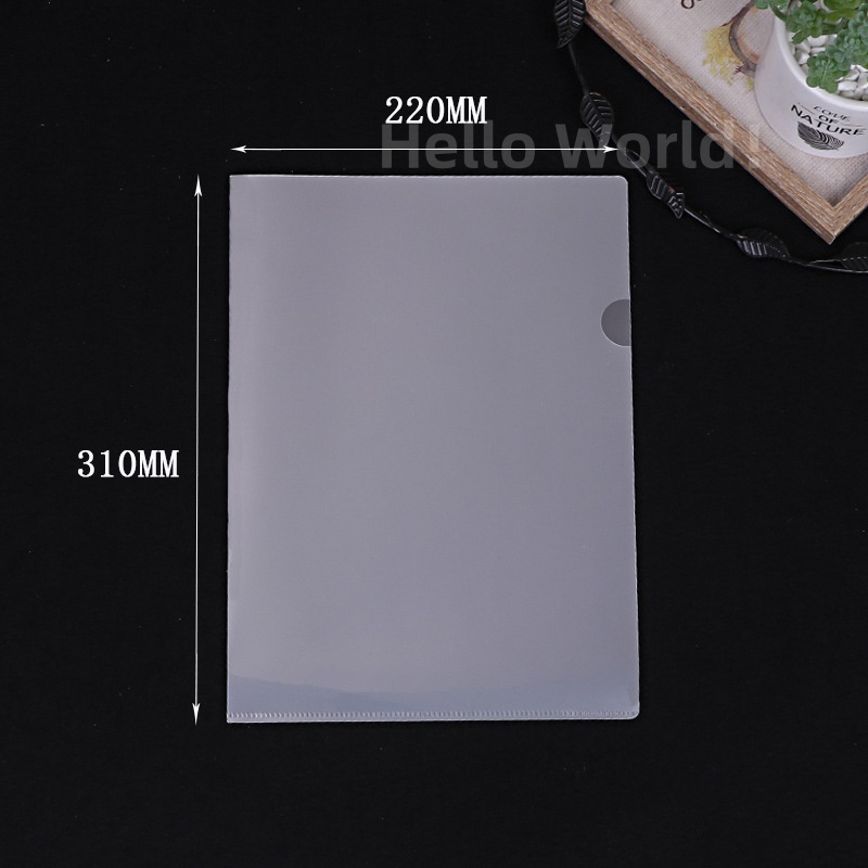 A4 PP L SHAPE FOLDER (EXTRA THICK)PP L SHAPE FILE TEBAL A4/L Shape ...