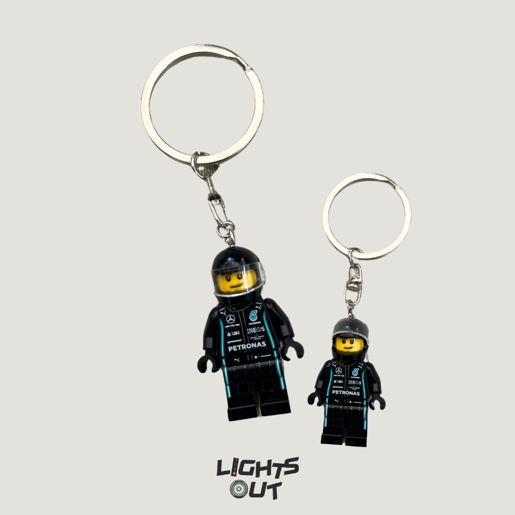 Lego Minifigures Keychain | Mercedes, Ferrari, Mclaren | Shopee Malaysia