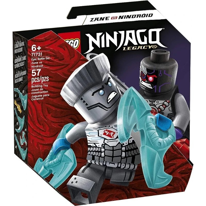Lego Ninjago 71731 Epic Battle Set - Zane vs. Nindroid | Shopee Malaysia