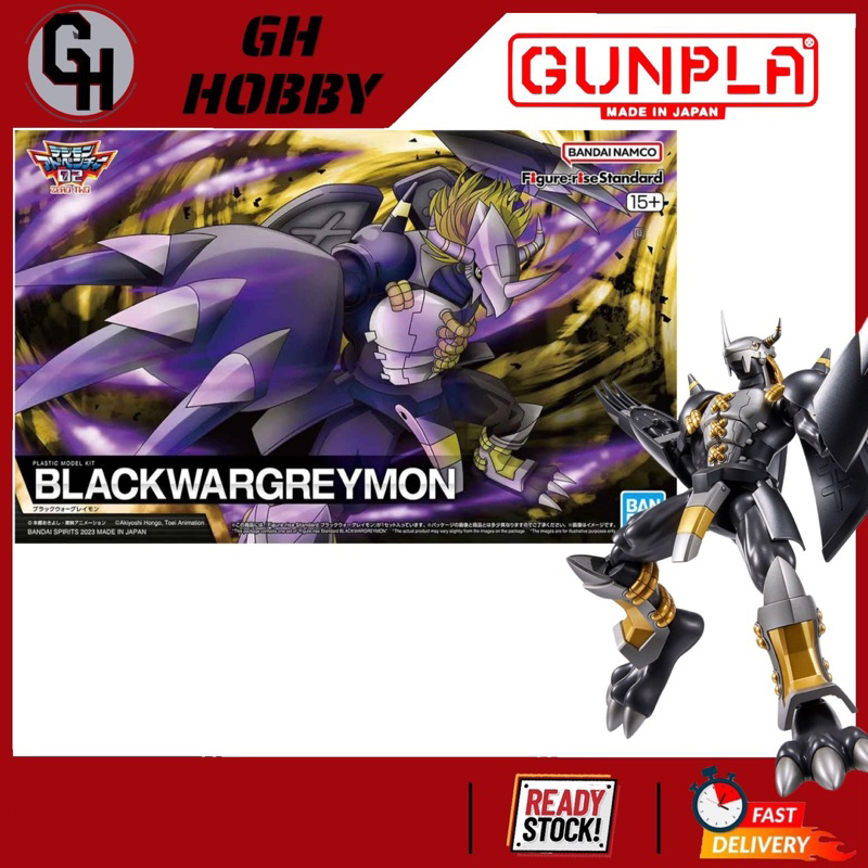 BANDAI FIGURE-RISE STANDARD BLACK WARGREYMON | Shopee Malaysia