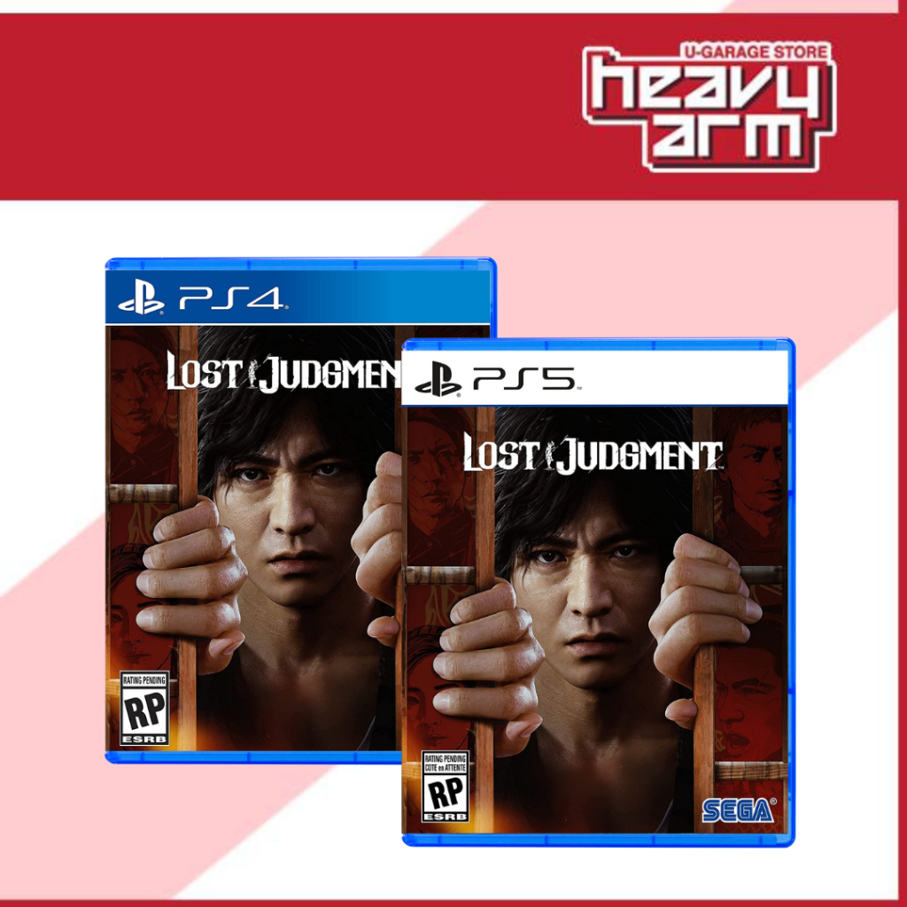 PS5 Lost Judgement | PS4 Lost Judgement (English/Chinese) * 審判之逝 湮滅的記憶 * | Shopee Malaysia