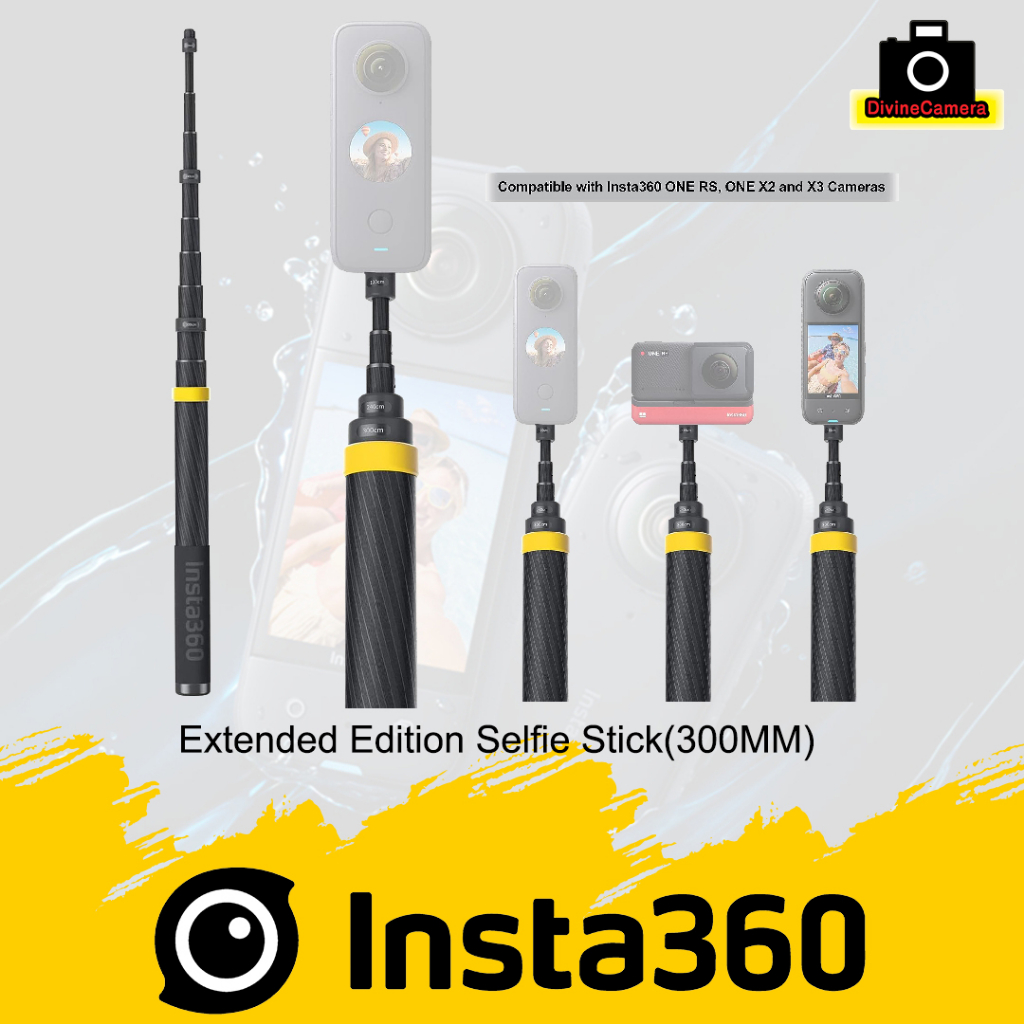 INSTA360 Extended Edition Selfie Stick (300MM) | Shopee Malaysia