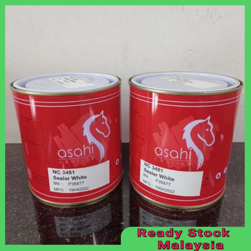 Asahi White Sealer Nc 3451 Base Coat Wood Work Spray Cat Undercoat ...