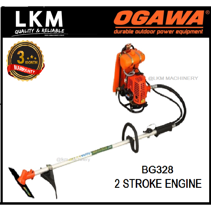 OGAWA Brush Cutter Mesin Rumput Ogawa BG328/BG328K Gasoline Engine ...