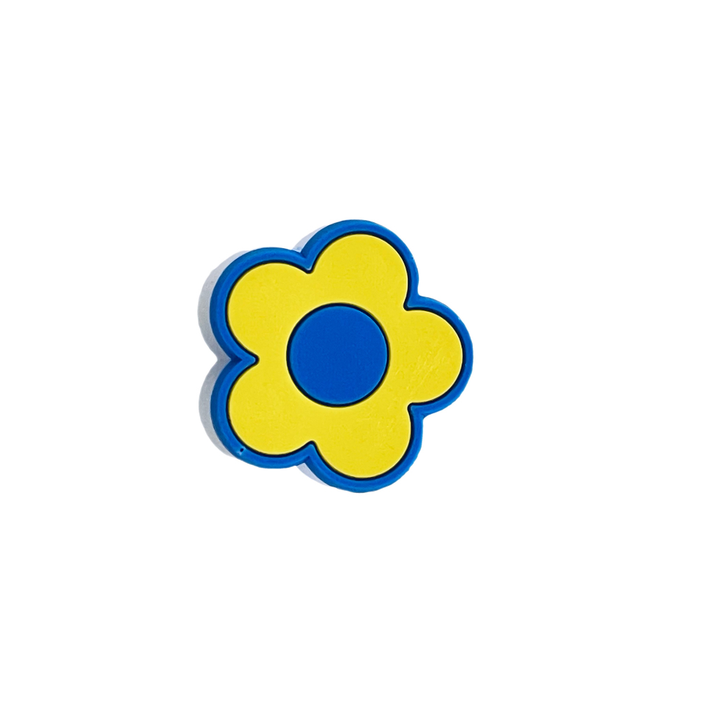 MALAYSIA STOCK!!! JIBBITZ CROCS BUTTON CROCS CHARMS CARTOON BLUE FLOWER ...