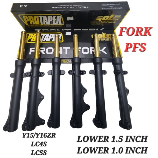 ( Y15 / Y16 ) Protaper PFS-GOLD front fork lay lower 1.0 INCH / 1.5 ...