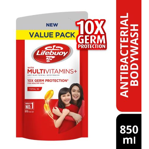Lifebuoy Shower Gel body wash refill pack 850ml (new/ old packing ...