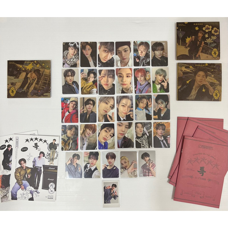 [OFFICIAL] Stray Kids 5-STAR & MAXIDENT Sealed Albums/Photocards ...