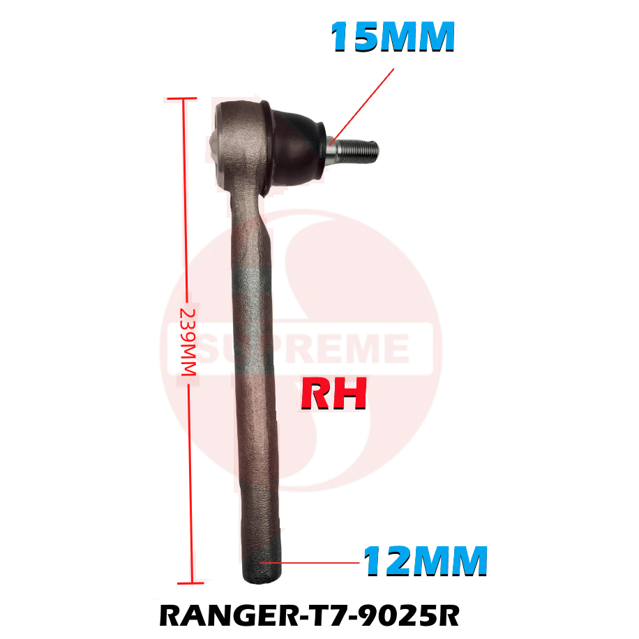 S2U Steering Rack Tie Rod End Outer Inner Ford Ranger T7 RANGER-T7 ...