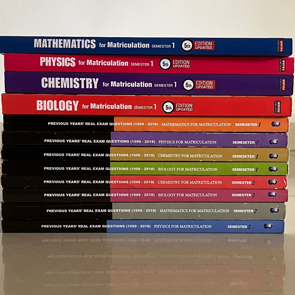 Matriculation Second Hand Book ｜Oxford reference book Sem1 5th edition ...