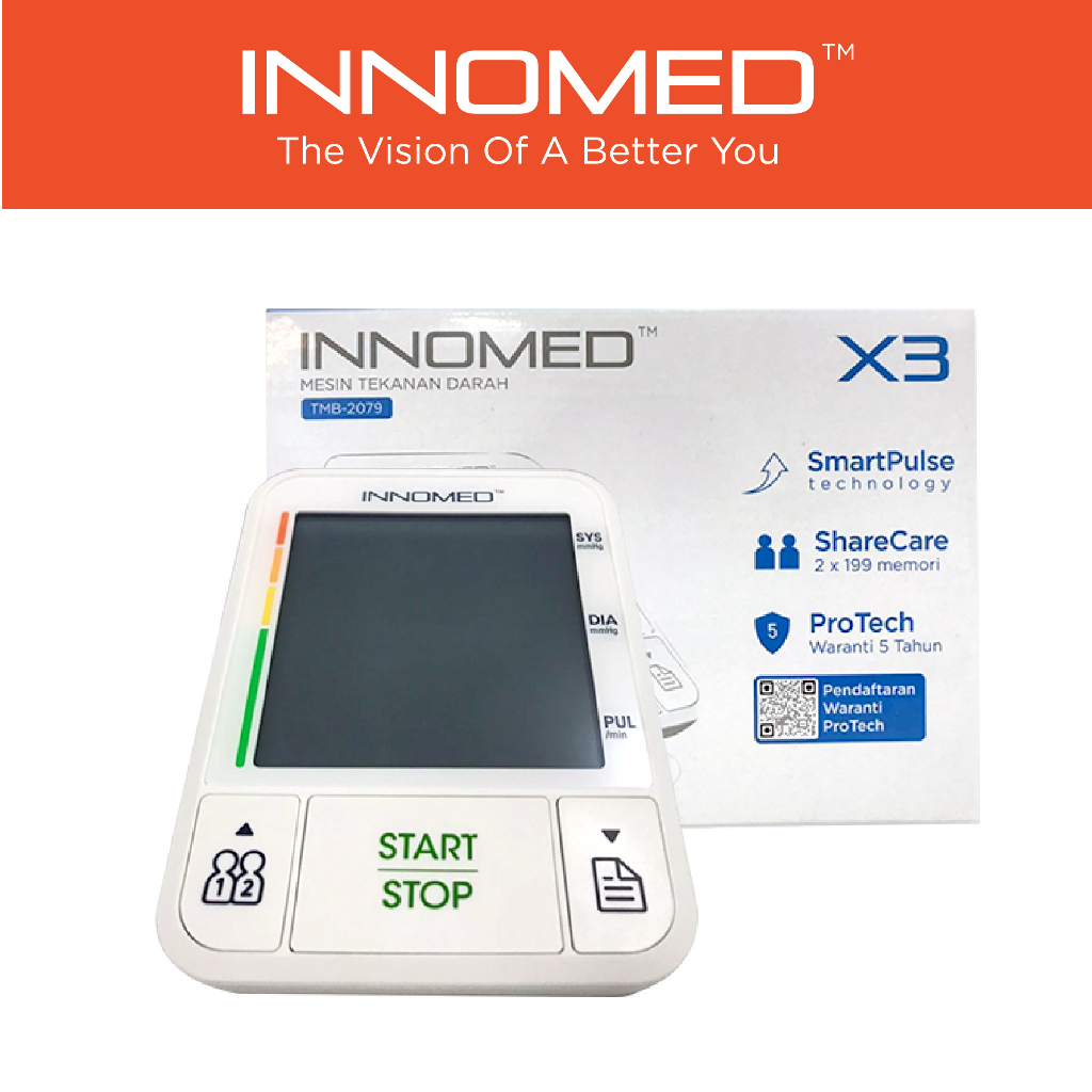 InnoMed™ X3 Blood Pressure Monitor | Shopee Malaysia