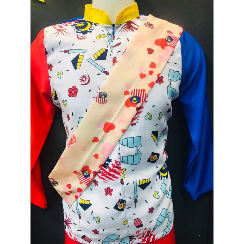 KAIN SELEMPANG MERDEKA BUDAK | Shopee Malaysia