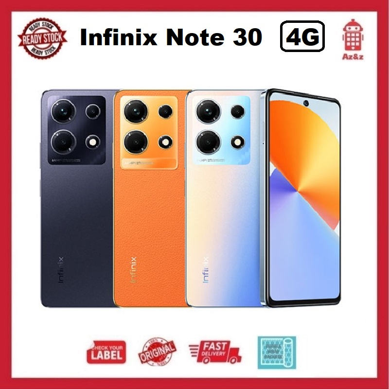 Infinix Note 30 4G LTE (8GB+256GB)Original Infinix Malaysia Note30 | Shopee Malaysia