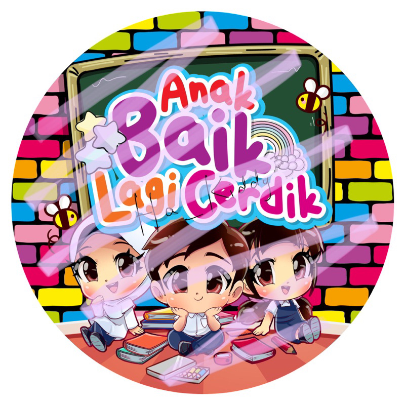 Student Reward Hadiah Ganjaran Murid Button Badge 58mm Anak Baik Lagi ...