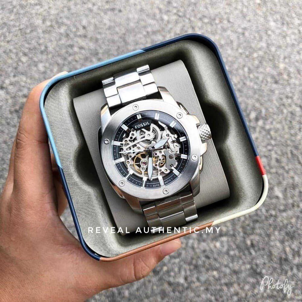Fossil Original Modern Machine Automatic Stainless Steel Watch ME3081F ...