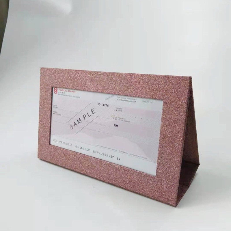 Cheque Frame Duit Hantaran Mas Kahwin | Glitter Frame For Diy Wedding ...