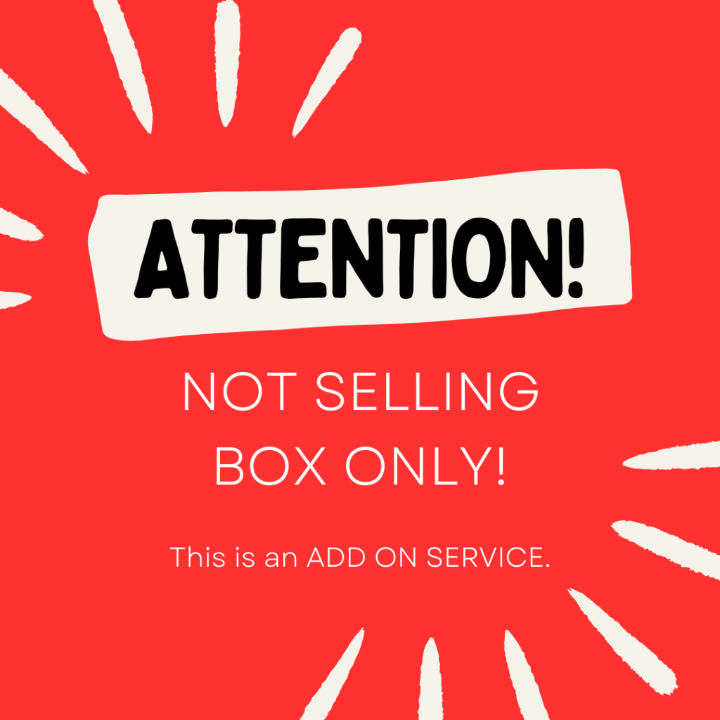 (ADD ON SERVICES) Premium Quality Styrofoam box/Polystyrene box/Storage ...