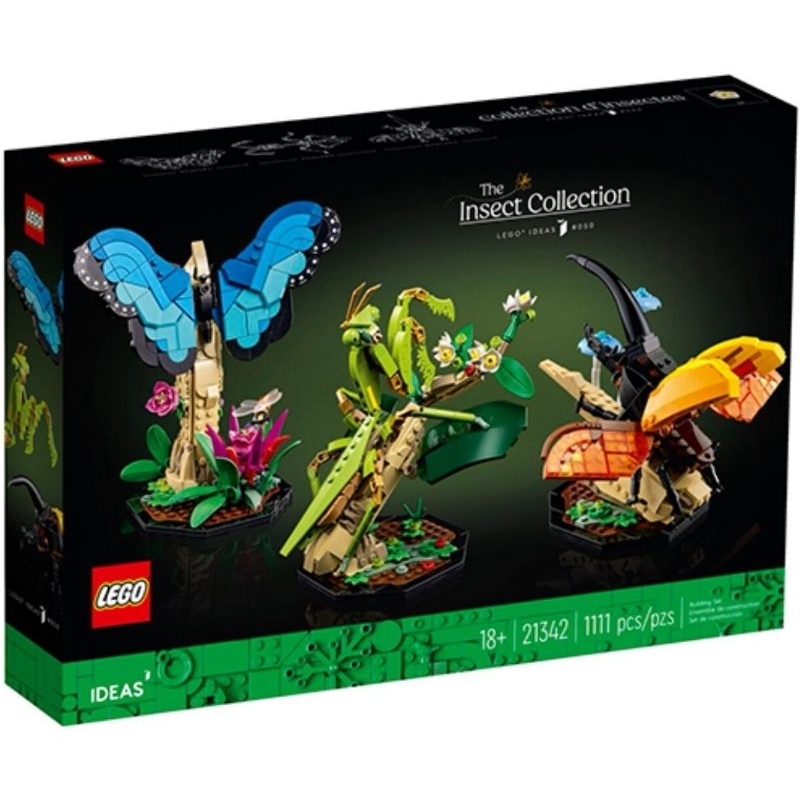 [TF toy] Lego Ideas 21342 The Insect Collection | Shopee Malaysia