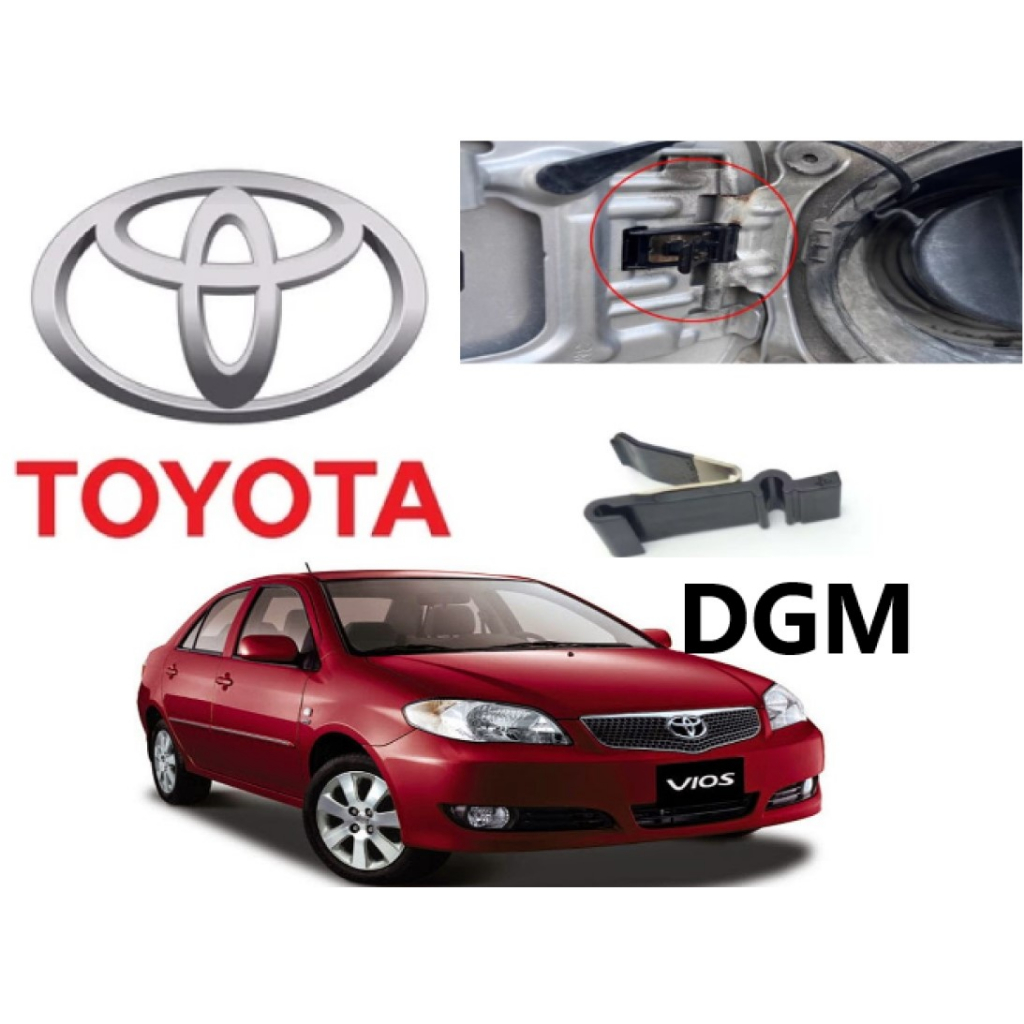 100% ORIGINAL TOYOTA VIOS NCP42 2003-2007 FUEL FILLET LID SPRING ...