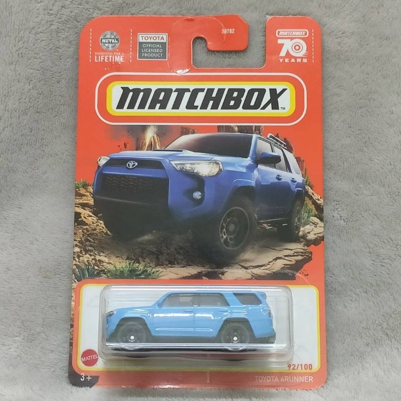 Matchbox Toyota 4Runner - Blue (92/100 2023) | Shopee Malaysia