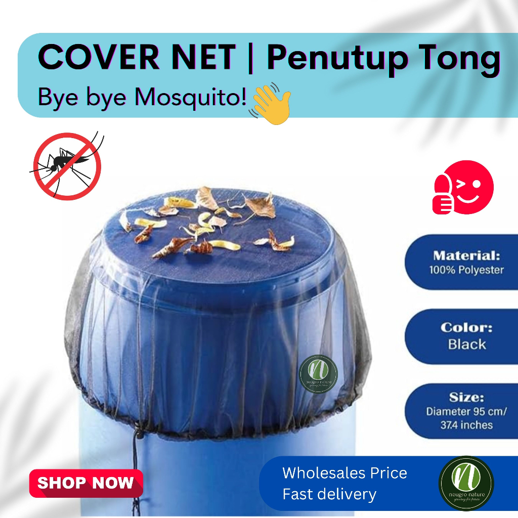 95cm Tank Barrel Cover Drum Cover Metal Barrel Cover Tank Cover Net ...