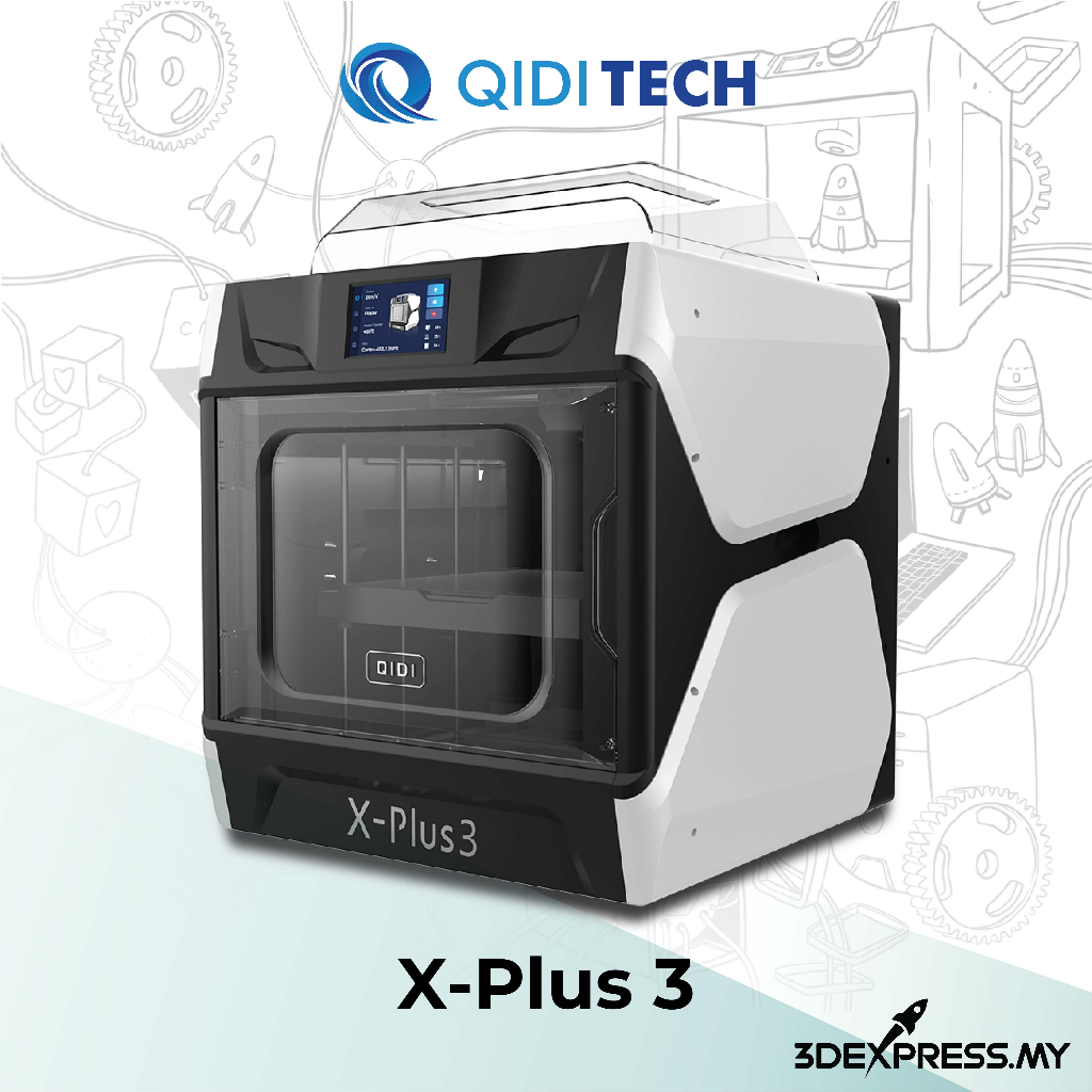 Qidi Tech X-Plus 3 3D Printer | Shopee Malaysia