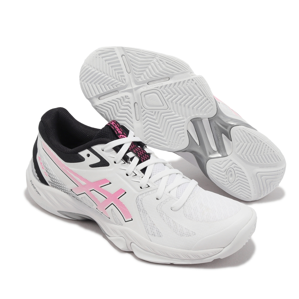 ASICS BLADE- FF WOMEN ( WHITE / HOT PINK ) BADMINTON SHOES KASUT SUKAN ...