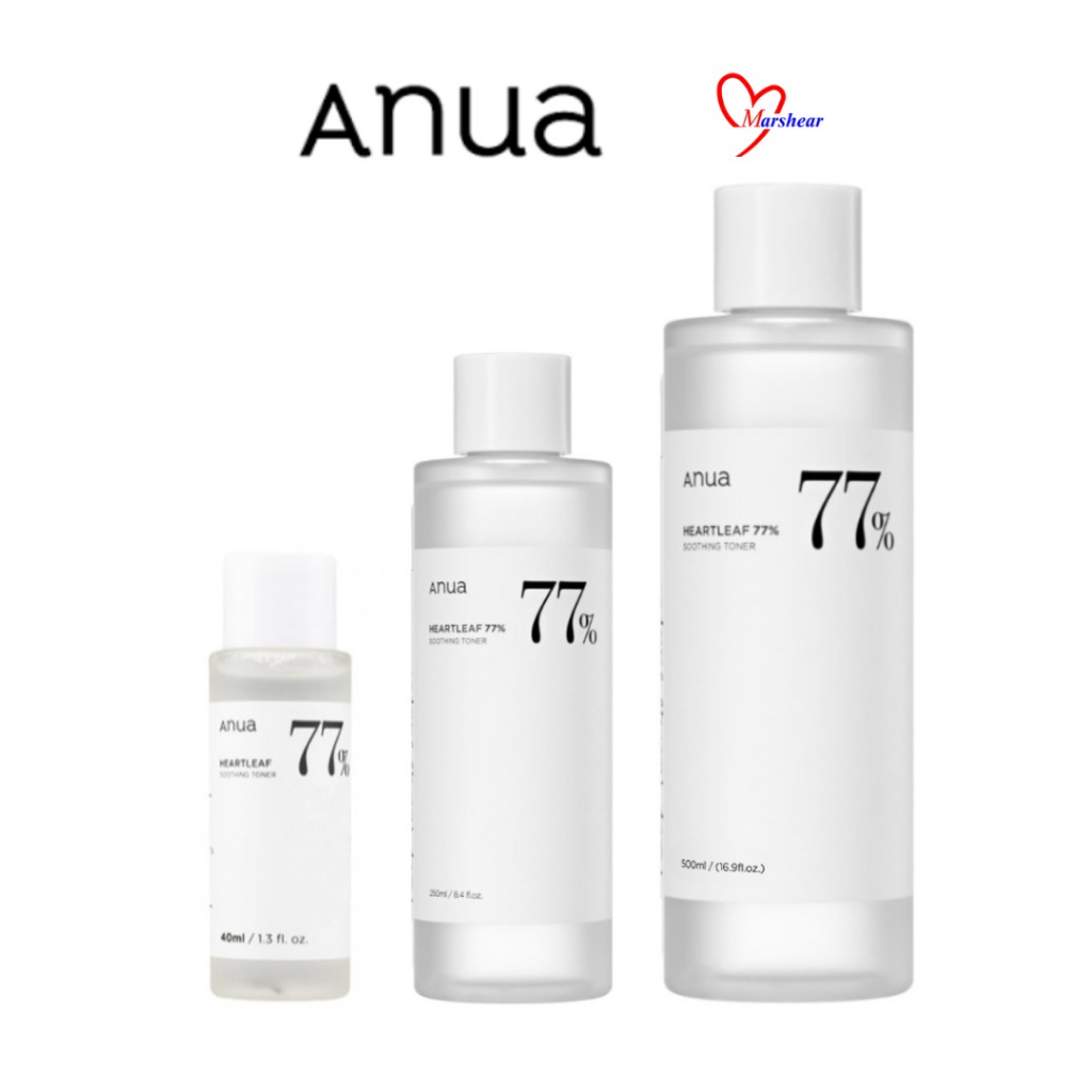 Anua Heartleaf 77% Soothing Toner 40ml / 250ml | Shopee Malaysia