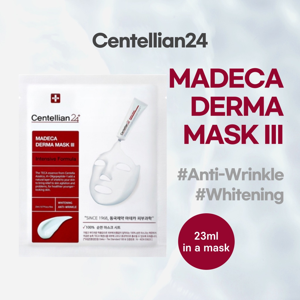 【现货】Centellian 24+ Madeca Derma Whitening Mask III 10pcs/box ...