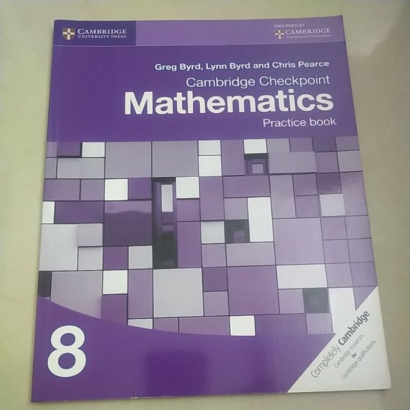(ready stock) Cambridge Checkpoint Mathematics Practice Book 8 | Shopee ...
