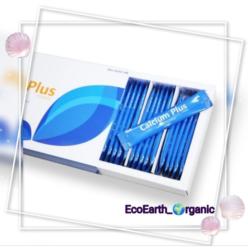 NHF Nat. Cal 天然钙粉 30Sachets X 3.5G EXP:8/2026 High Absorption Natural ...